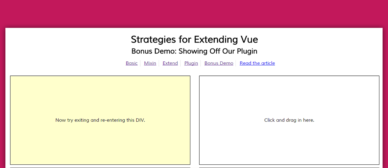 Strategies for extending Vue.js : Comparisons of some common techniques ... Strategies for extending Vue.js : Comparisons of some common techniques ...