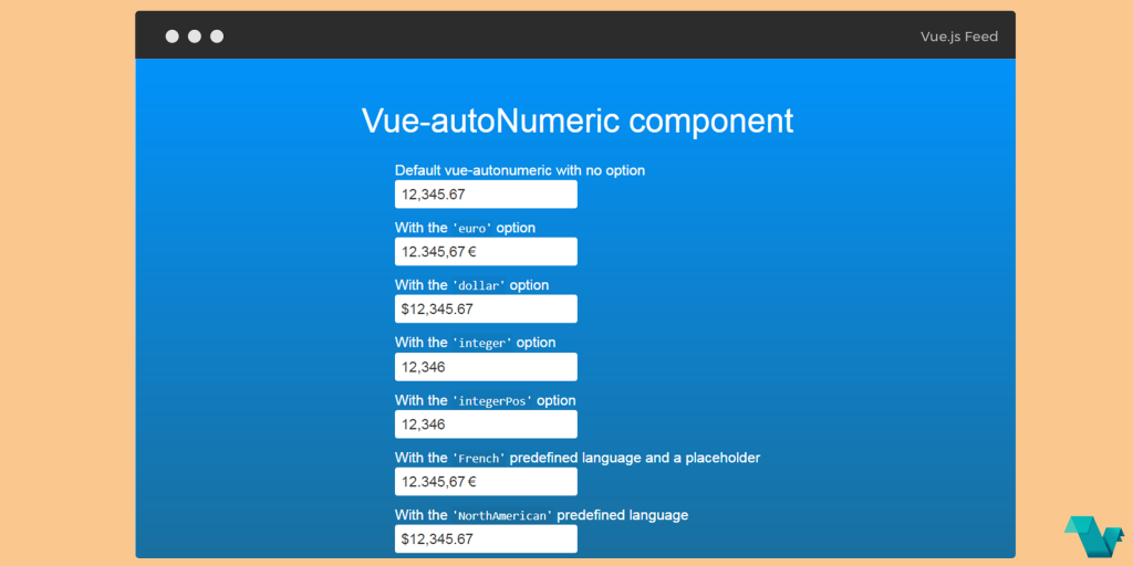 Vue.js Component Wrapper for the autoNumeric library - Slot Digital Vue.js Component Wrapper for the autoNumeric library - Slot Digital